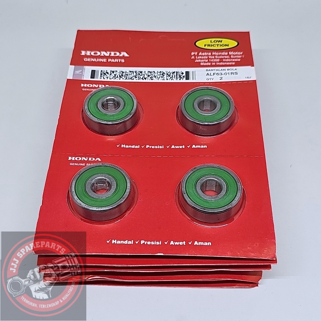 Jual (Grosir : 20 Pcs) Bearing 6301 RS Honda Bantalan Bola ALF6301RS ...