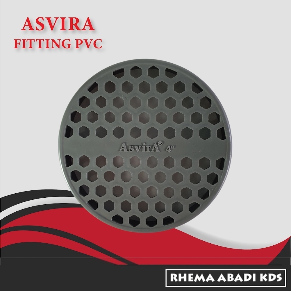 Jual Fitting Sambungan Pralon Pipa Pvc - Dop Saringan - 4" inch ASVIRA ...