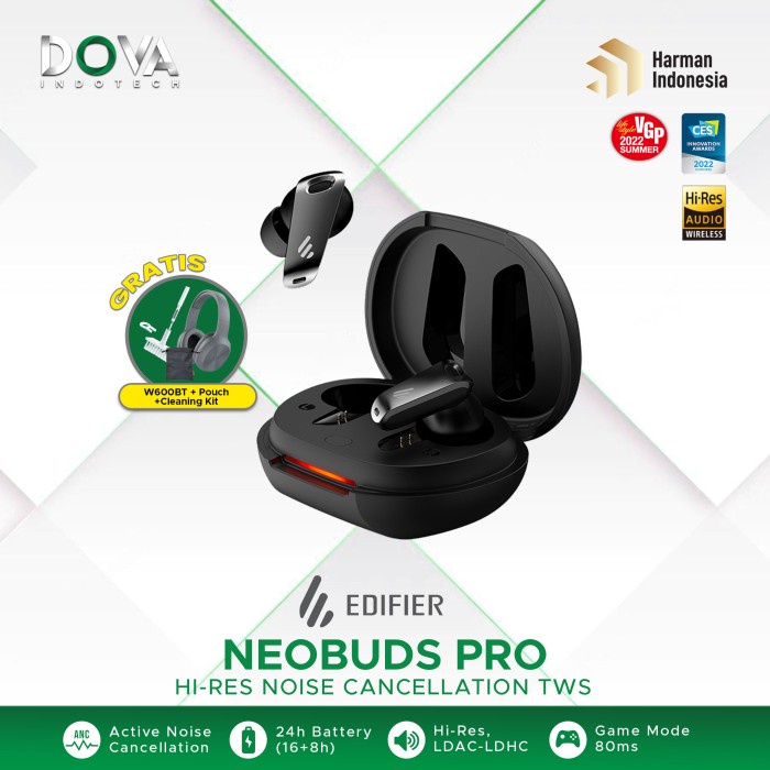 Jual EDIFIER TWS NEOBUDS PRO Hi-Res Sound with Active Noise ...
