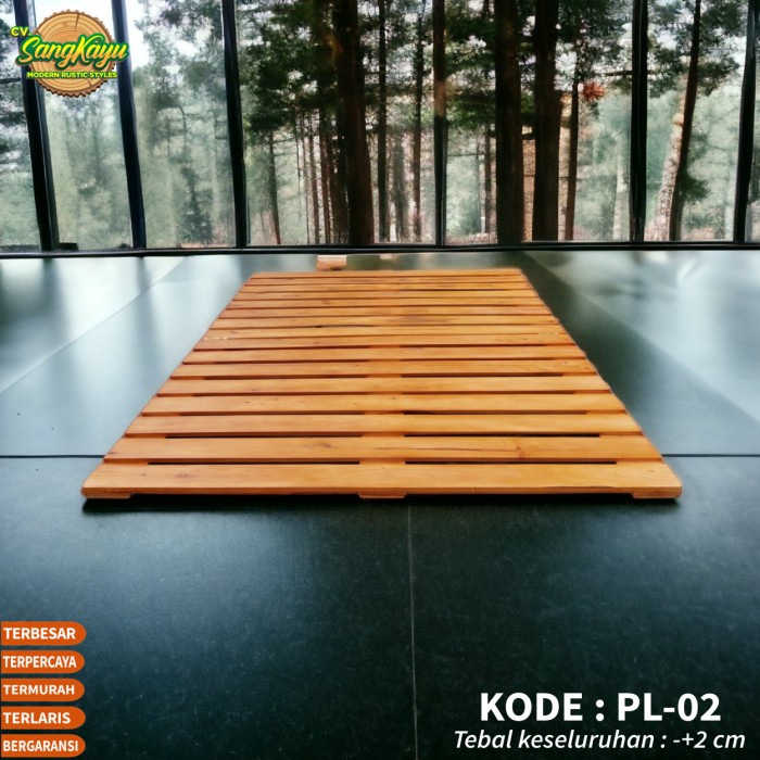 Jual Dipan kayu minimalis aesthetic tempat tidur kayu divan alas spring ...