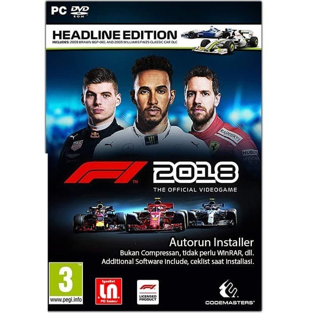 Jual F1 2018 - PC Game Race - LINK DOWNLOAD - GAME LAPTOP - GAME ...