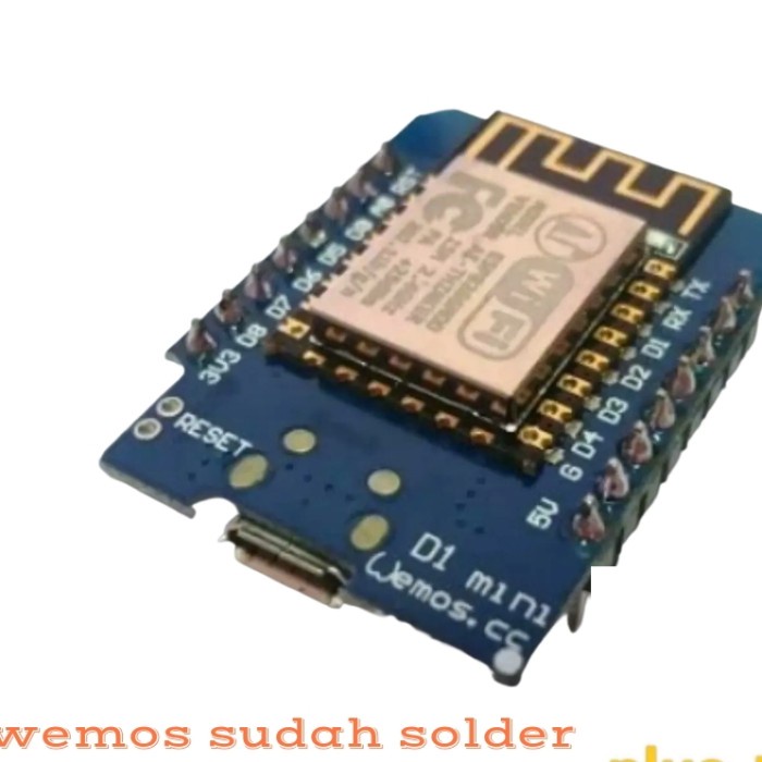 Jual Sudah Solder Wemos D1 Mini Nodemcu Lua Wifi Iot Esp8266 Header