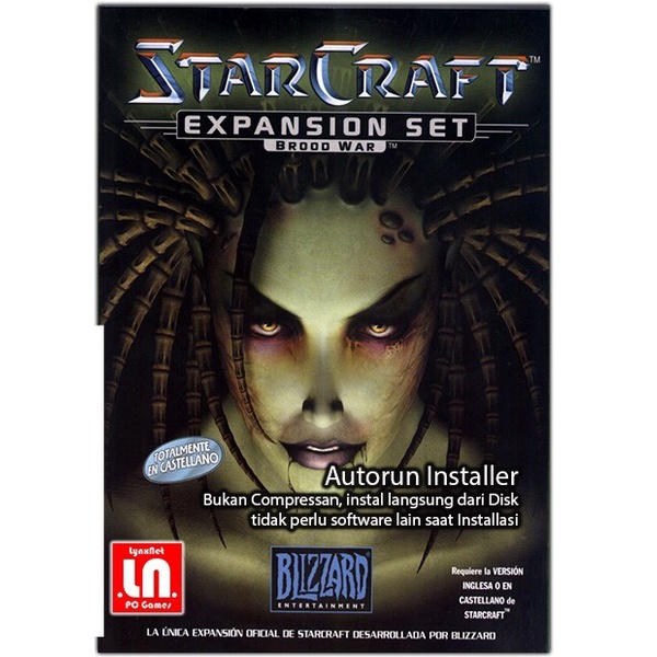 Jual StarCraft: Brood War Expansion Set - PC Game Adv - LINK DOWNLOAD ...