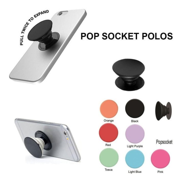 Jual Pop Socket Phone Stand Popsocket Holder HP Standing (Warna sesuai ...