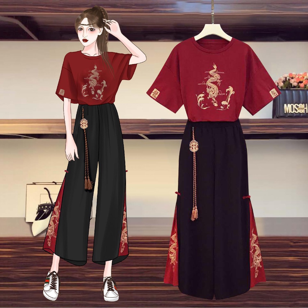 Jual Hanfu Set New New Chinese Women's Wear Improved Han Element Tang ...