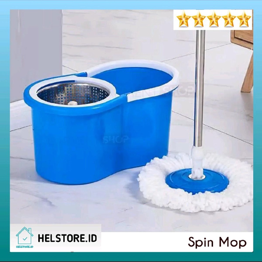 Jual ALAT PEL LANTAI SPIN PUTAR OTOMATIS / Pel Lantai Dengan Ember ...