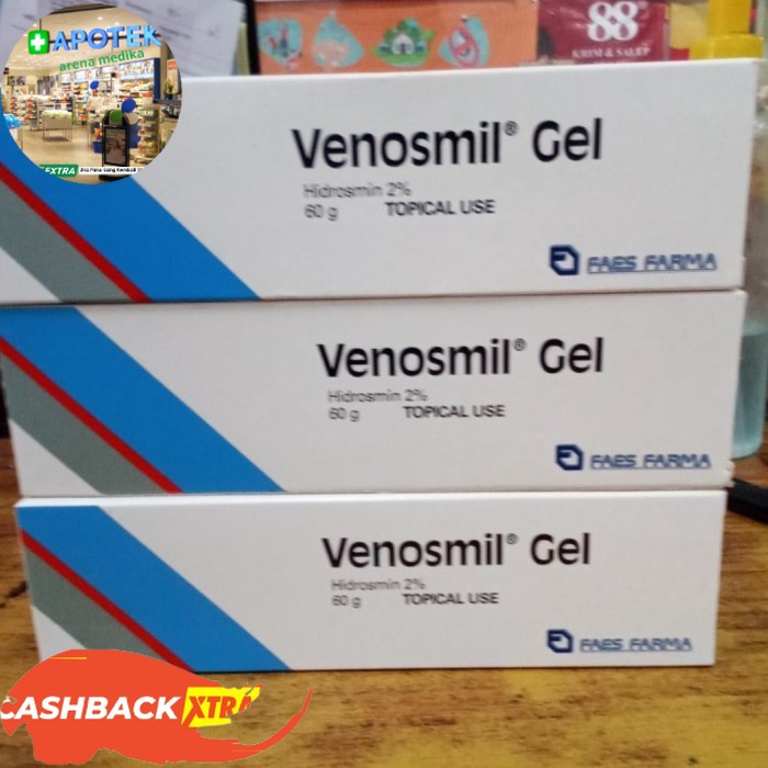 Jual Venosmil Gel 60 gram original | Shopee Indonesia