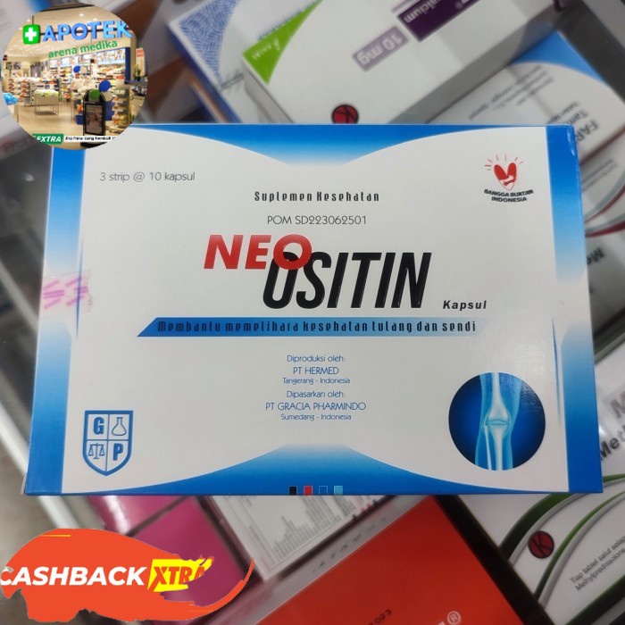 Jual NEO OSITIN Box 30 Kapsul original | Shopee Indonesia