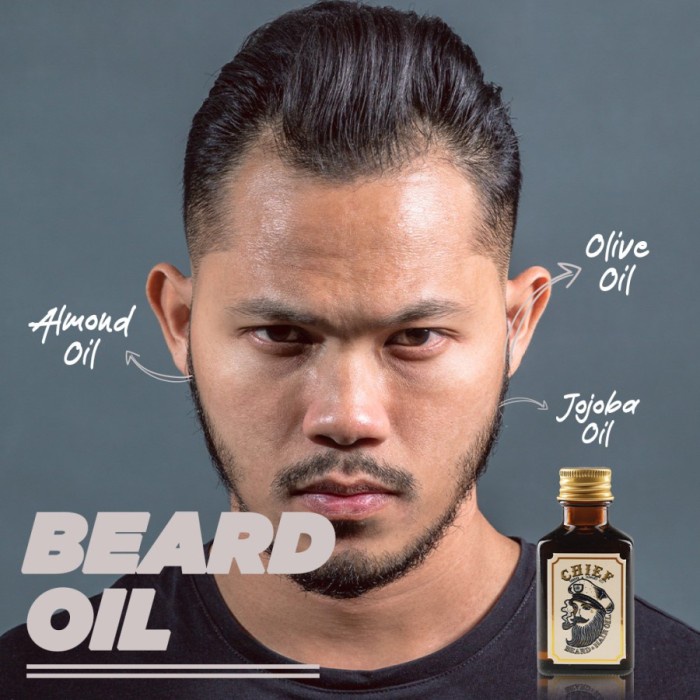 Jual Chief Beard & Hair Oil - Penumbuh Jenggot & Rambut | Shopee Indonesia