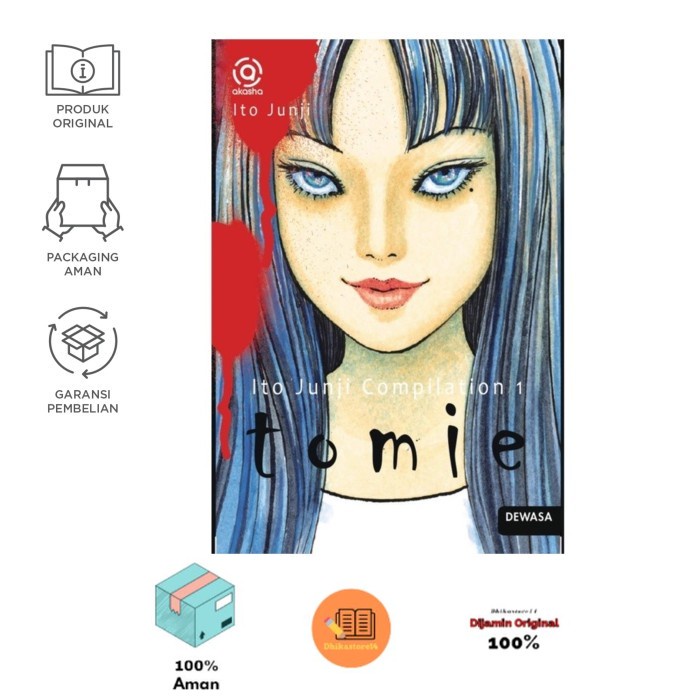Jual Ito Junji Compilation 1 : Tomie Part 1 | Shopee Indonesia