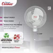 Jual Kipas Angin Dinding Wall Fan Cosmos 12 Inch 12 CWF / 12 DWF/12CWF ...