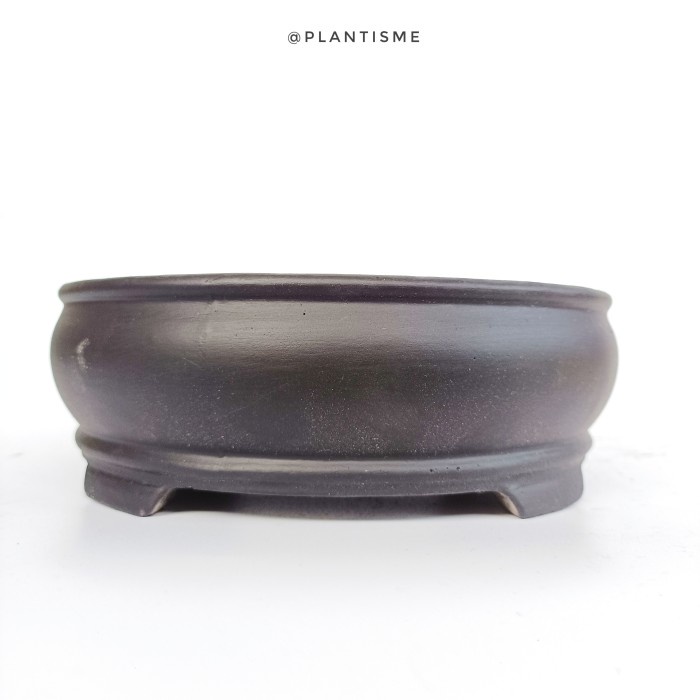 Jual Japanese Pot - Tomoyuki | Pot Bonsai Mame Keramik Pot - Hitam ...