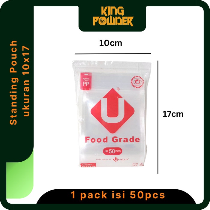 Jual Standing Pouch | Plastik Klip Berdiri | Standing Pouch Isi 50pcs ...