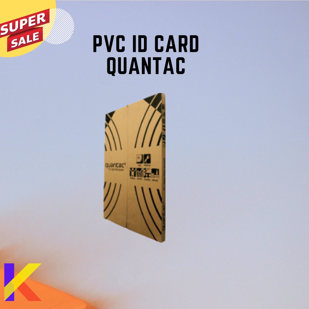 Jual PVC ID Card Laser | Member Card | Name Tag | Bahan ID Card QUANTAC ...