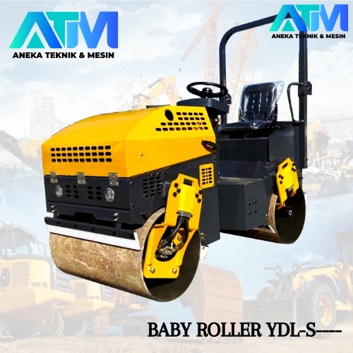 Jual ATM Mesin Baby Roller Double Drum 2 Ton Pemadat Aspal/Tandem ...