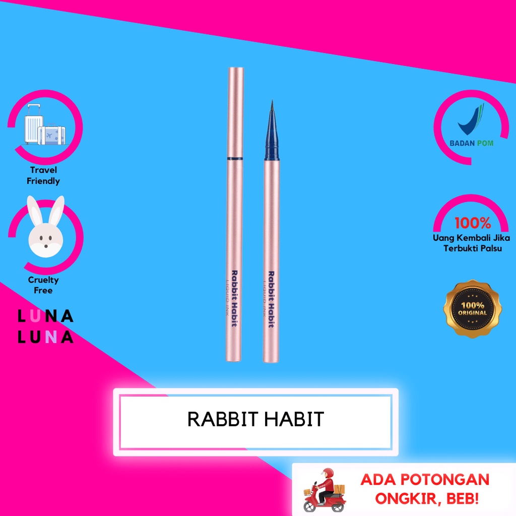Jual Rabbit Habit Liquid Ink 3.3ml (100% ORIGINAL & BPOM) | Shopee ...