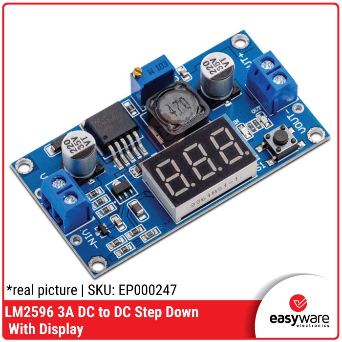 Jual LM2596 DC to DC Step Down 3A with LED Display module -NN11 ...
