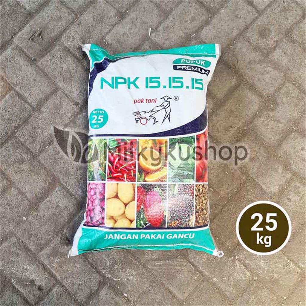 Jual PUPUK PAK TANI NPK 15 15 15 PREMIUM 25 KG KP VIA GOSEND GRAB ...