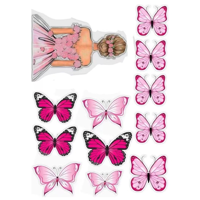 Jual COD Topper Happy birthday Kue/cake topper hiasan kue ulang tahun ...