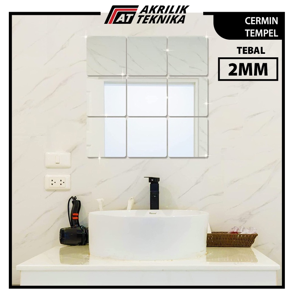 Jual Akrilik Dekorasi Cermin Ruangan Kaca Mirror Gold Silver - Ukuran ...