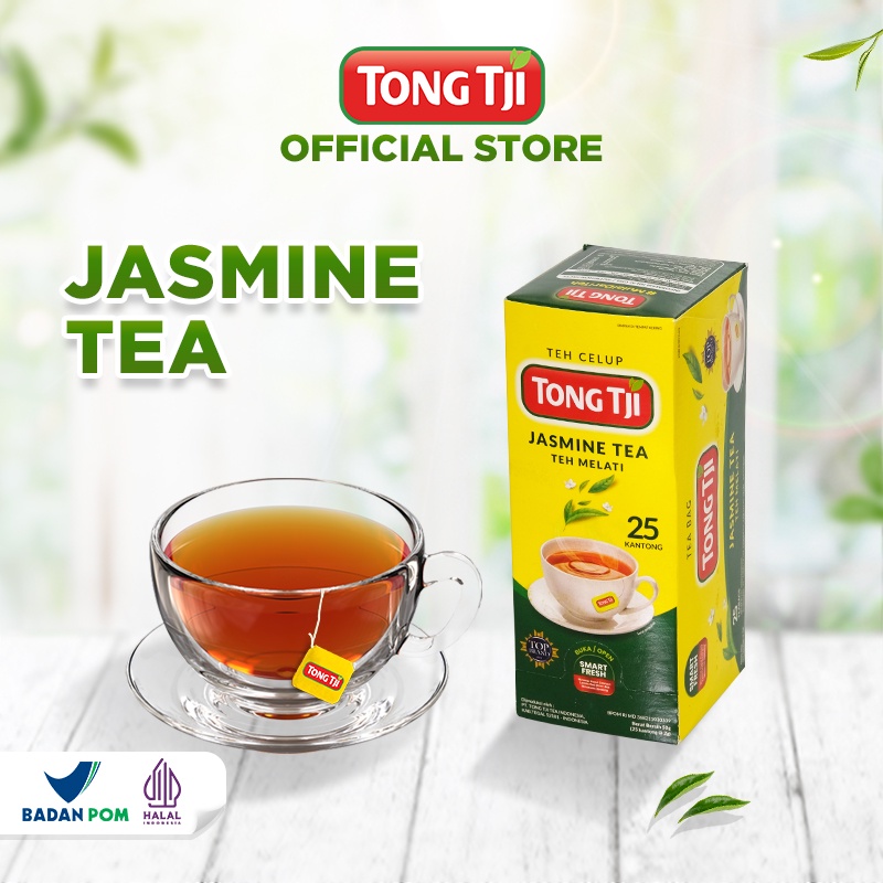 Jual Promo Tong Tji Jasmine Tea non Amplop 25s, Teh Celup per Pack ...