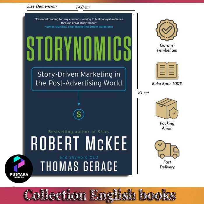 Jual Storynomics : Story-Driven Marketing by Robert Mckee, Tom Gerace | Shopee Indonesia