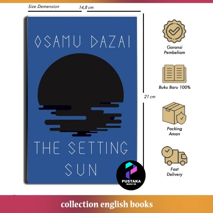 Jual The Setting Sun by Osamu Dazai (English Version) | Shopee Indonesia