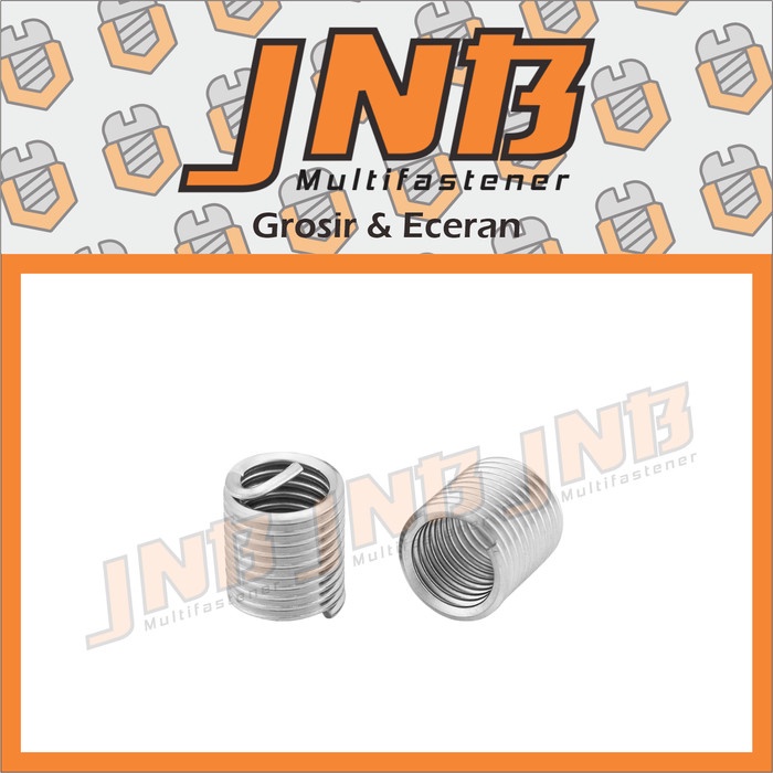 Jual Recoil Drat Baut M10 1.0 1.5D Kunci 14 Helicoil Stainless Steel ...