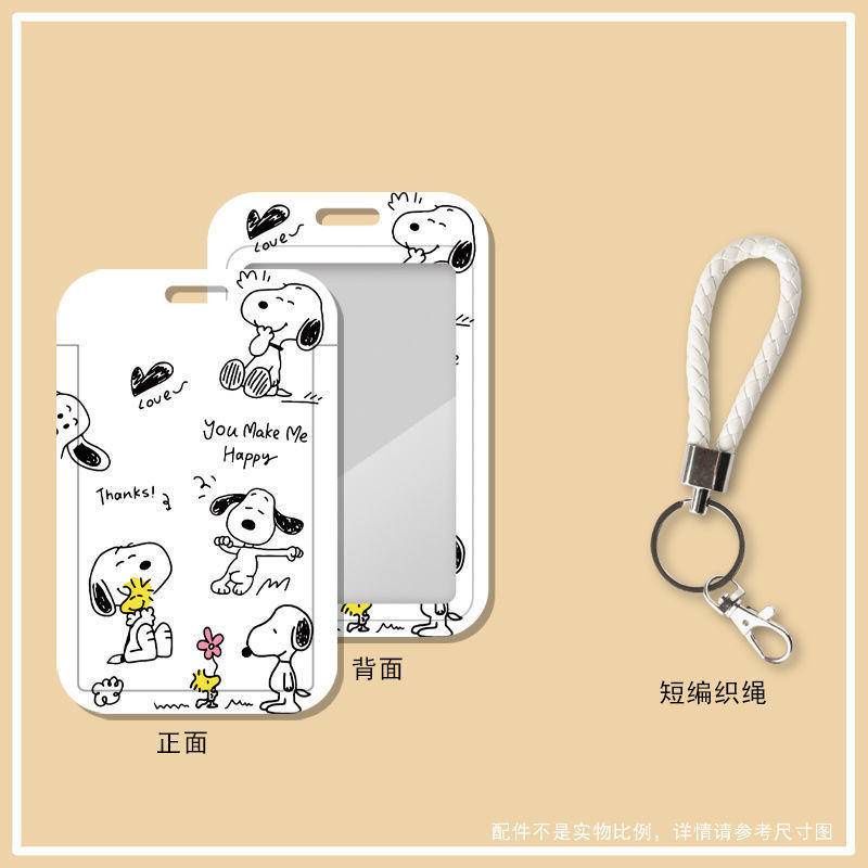 Jual ⭐ MKBK ⭐ Snoopy Lanyard Id Card Name Tag Id Card Holder Lucu Kartu ...