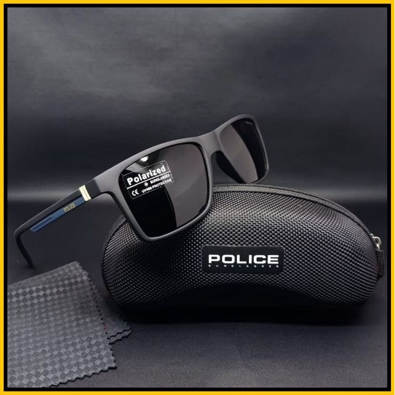 Jual PROMO!!! { COD } Kacamata Pria Lensa Polarized UV Protection Lens ...