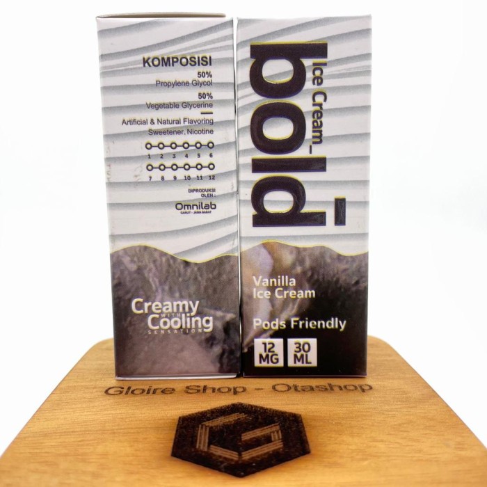 Jual SALT - Bold Ice Cream VANILLA 30ml Pods Friendly by Joss Project ...