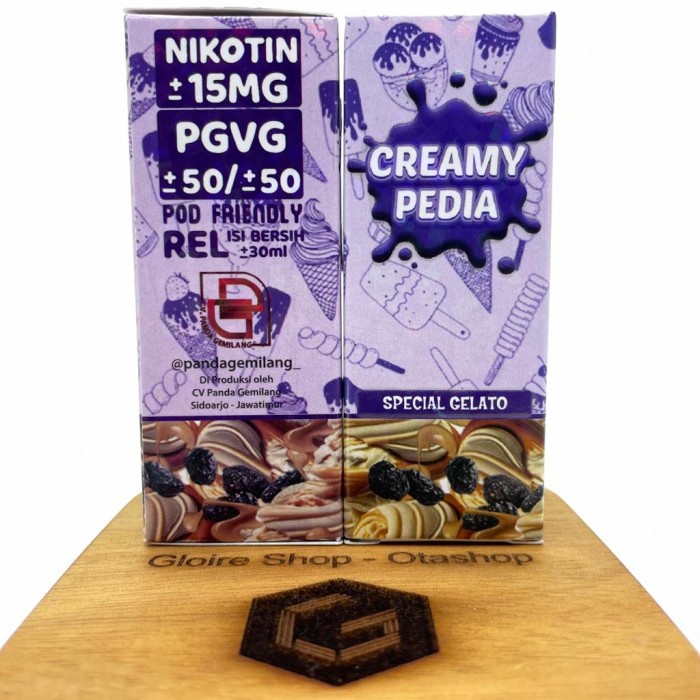 Jual SALT - Creamy Pedia SPECIAL GELATO 30ml Pods Friendly Majapahit ...