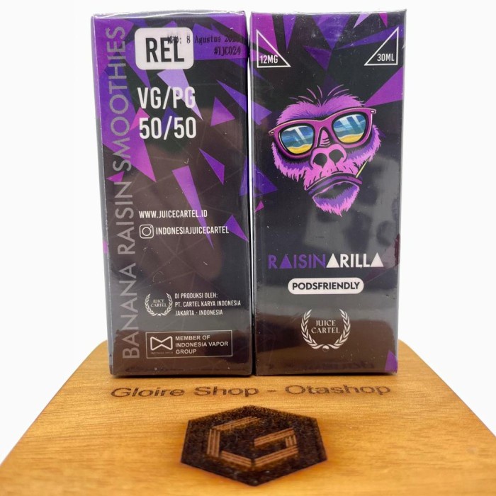 Jual SALT - RAISINARILLA 30ml Pods Friendly by Juice Cartel Liquid ...