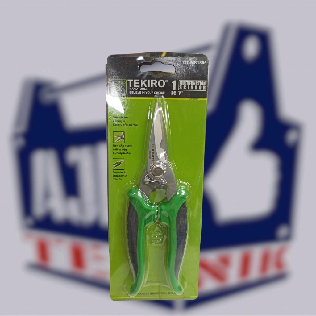 Jual Tekiro gunting multifungsi 7 inch gunting plat gunting seng ...