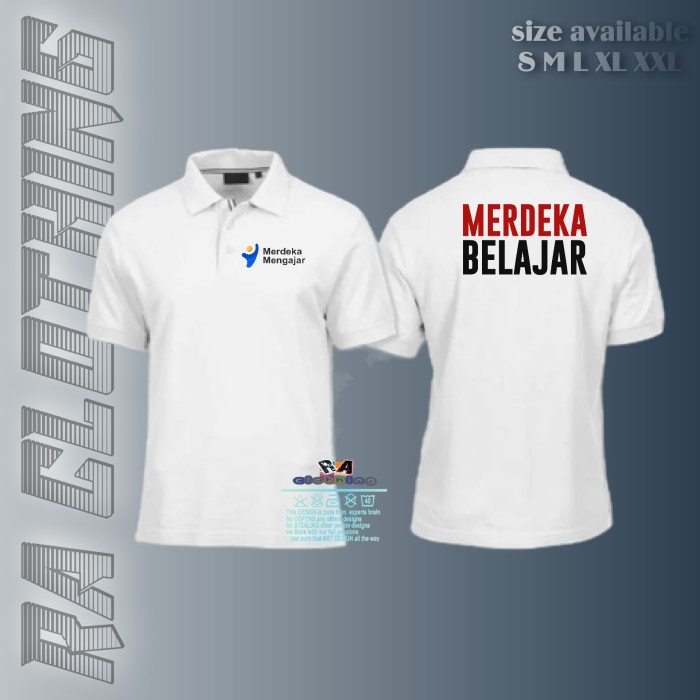 Jual POLO SHIRT MERDEKA BELAJAR MERDEKA MENGAJAR KAOS KERAH KURIKULUM ...