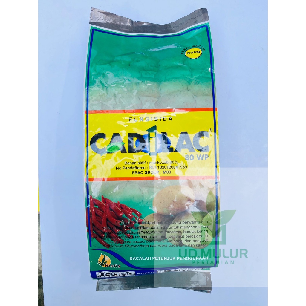 Jual Fungisida CADILAC 80WP isi 800gr mankozeb 80% dr Biotis | Shopee ...