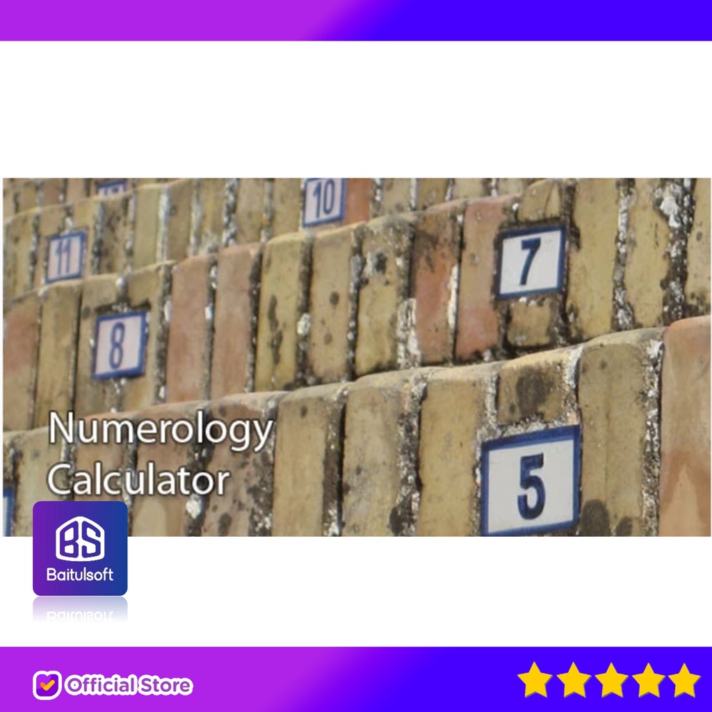 Jual Source Code Aplikasi Numerology Calculator Shopee Indonesia 2505