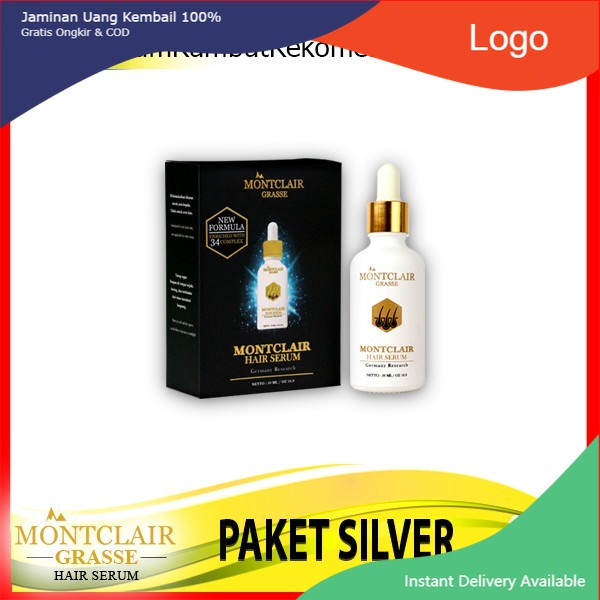 Jual Montclair Hair Serum Formula Baru | Paket Silver | Shopee Indonesia