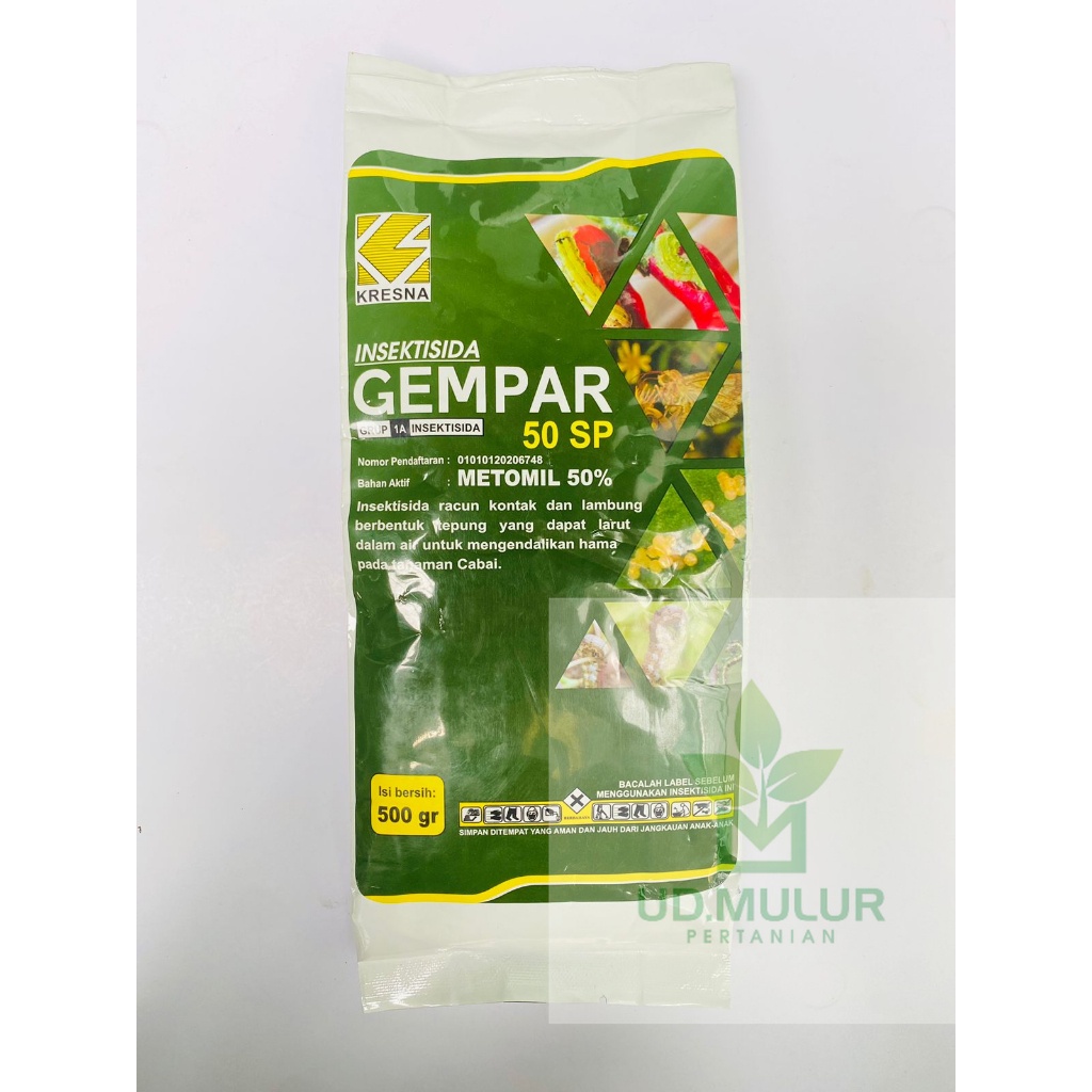 Jual Insektisida metomil 50% GEMPAR 50SP isi 500gr dari SARI KRESNA ...