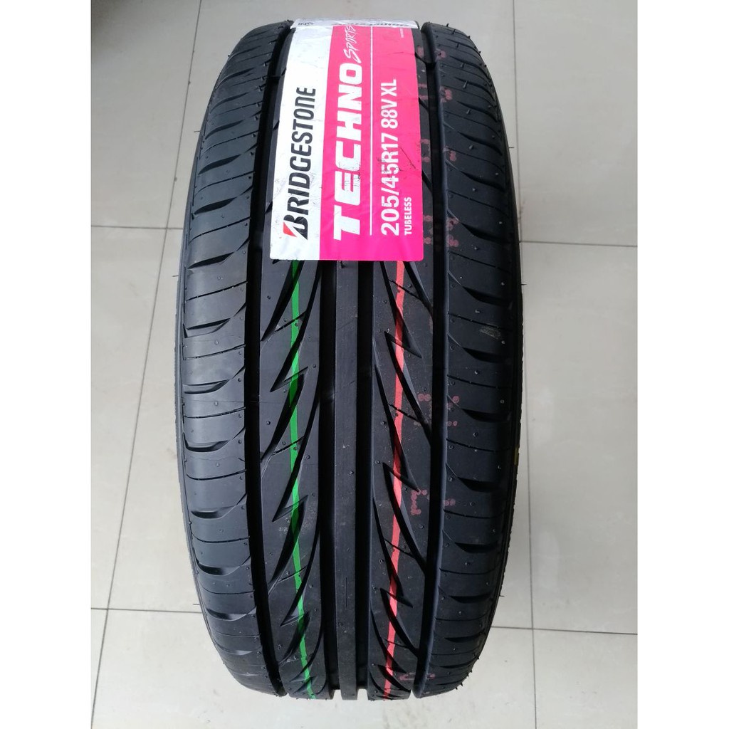 Jual Ban Mobil Bridgestone Techno Sport 205/45 R17 Ban Mini Cooper ...