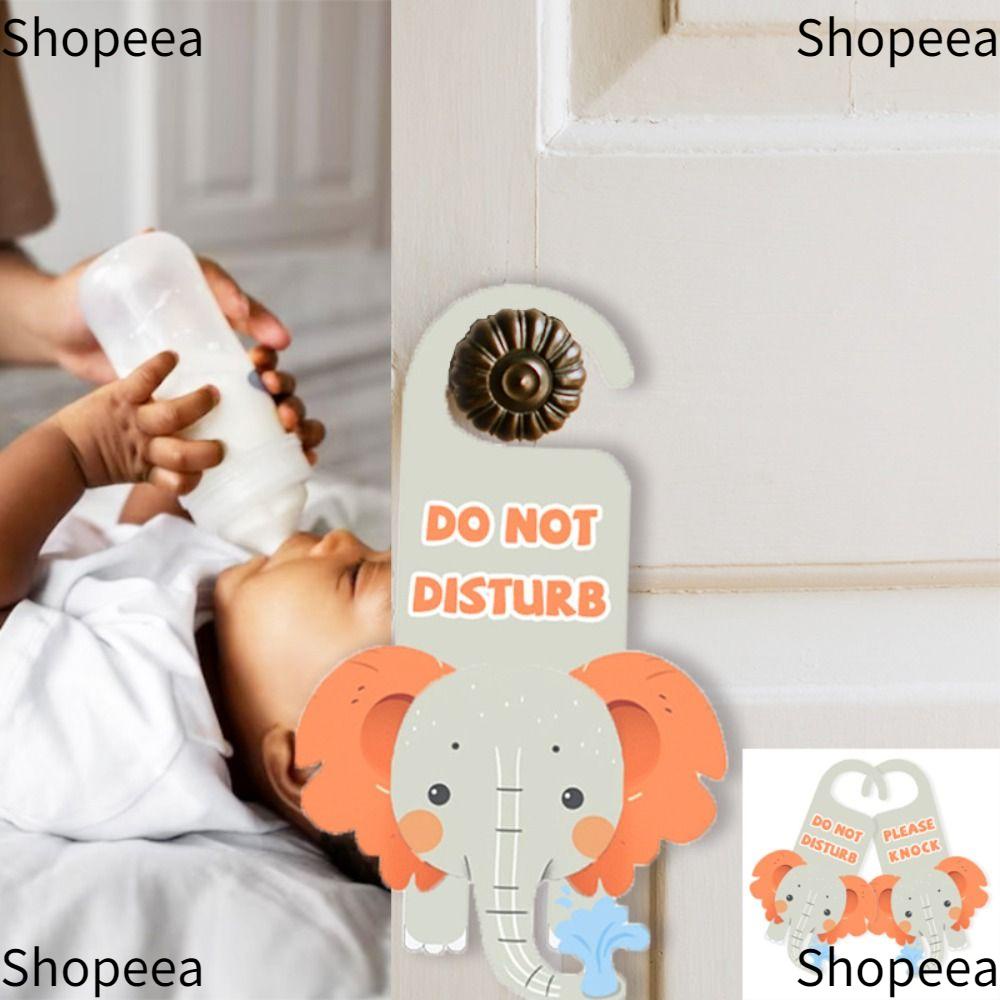 Jual Star Door Sign, Rambu Pengingat Harap Ketok Papan Bulet Hotel ...