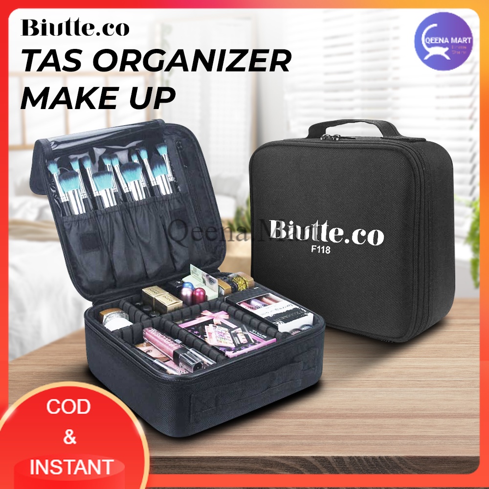 Jual Tas Organizer Make Up Kosmetik Multifungsi - F118 | Shopee Indonesia