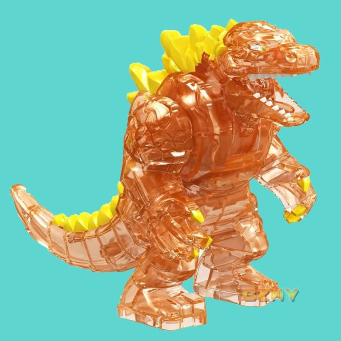 Jual Godzilla Lego Minifigures Toys Big King Ghidorah Building Lego ...