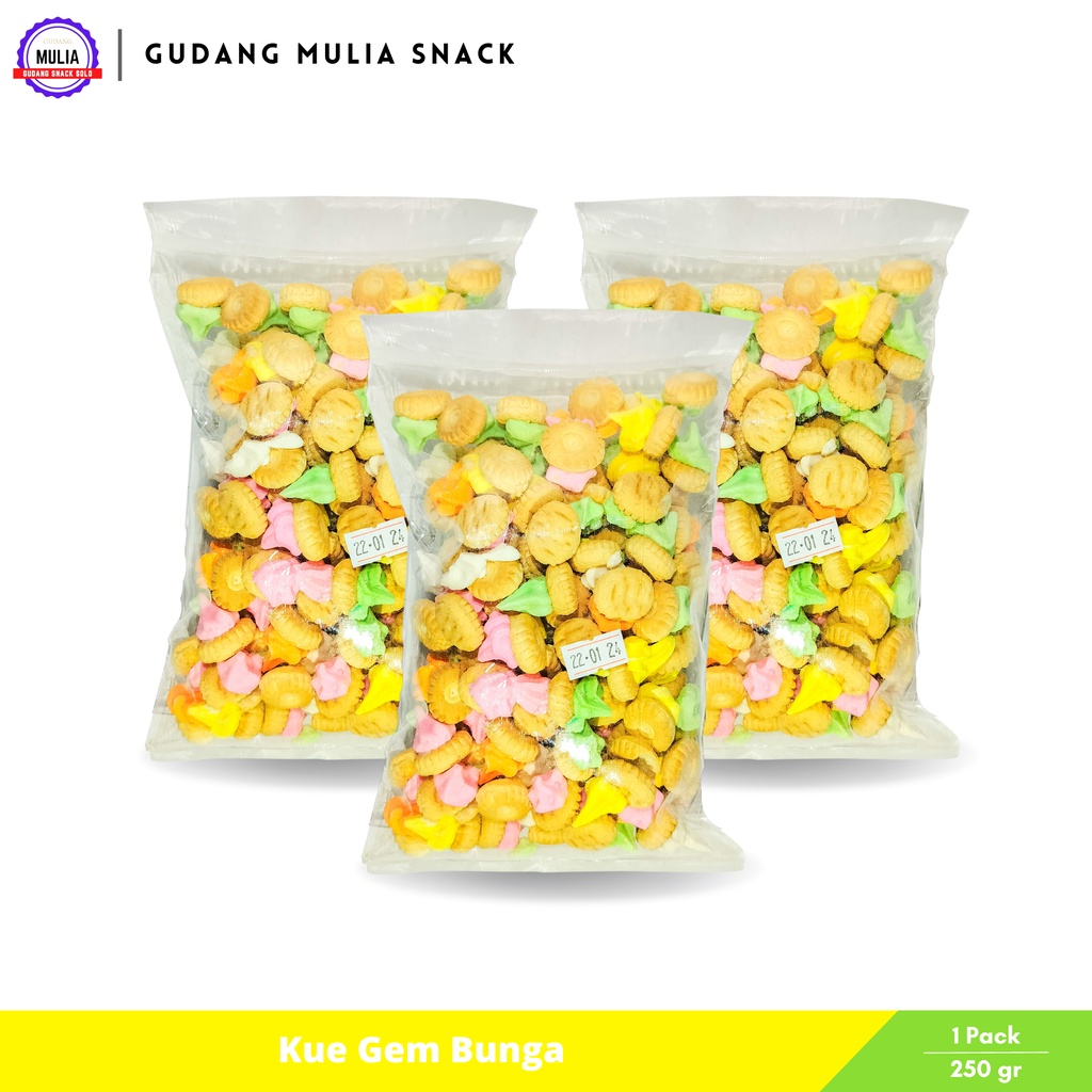 Jual Kue Gem Rose | Camilan Jadul Biskuit Gem Bunga Warna Warni Monas ...