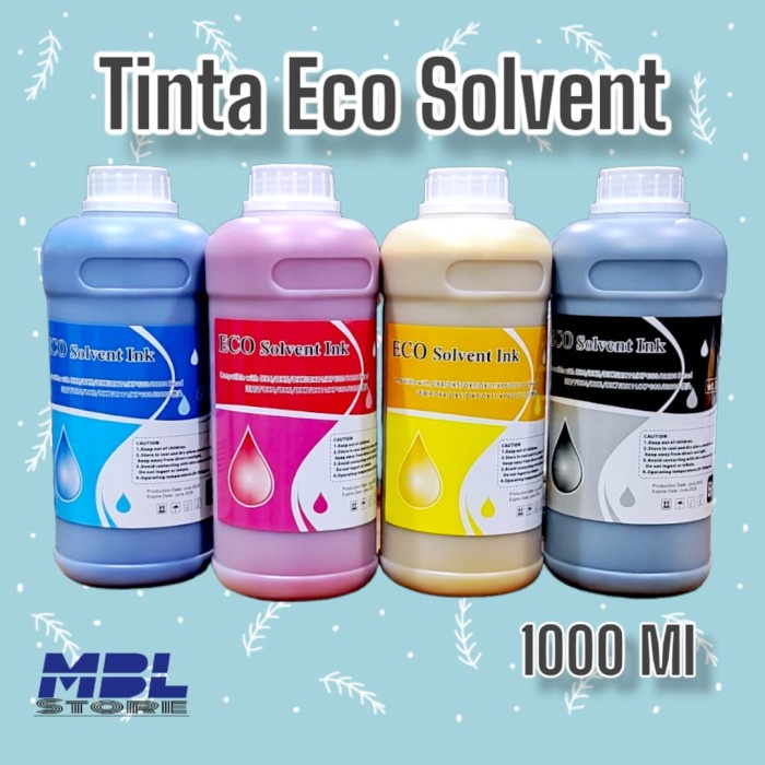 Jual Tinta Eco Solvent Ecosolvent 1 Ltr | Shopee Indonesia