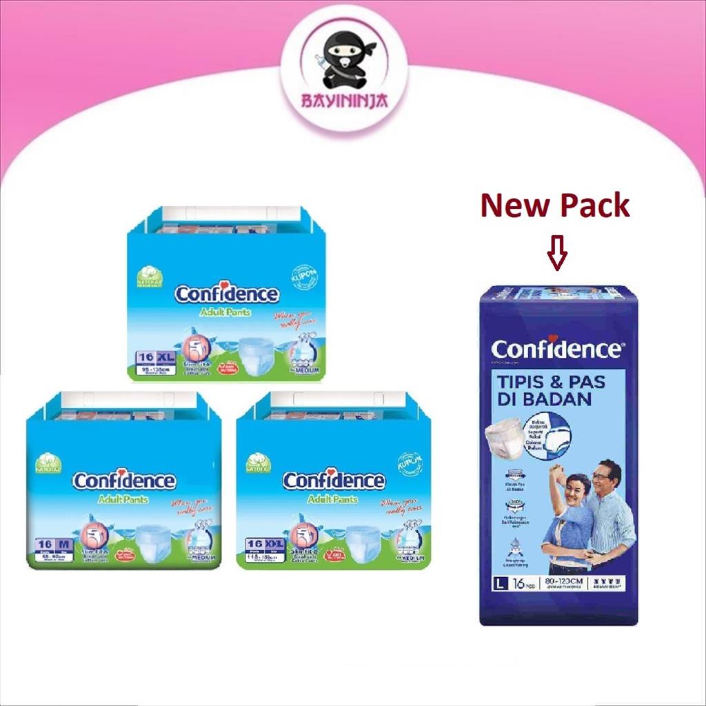 Jual Confidence Adult Pants Celana Big Pack M20 L16 XL16 XXL16 | Shopee ...