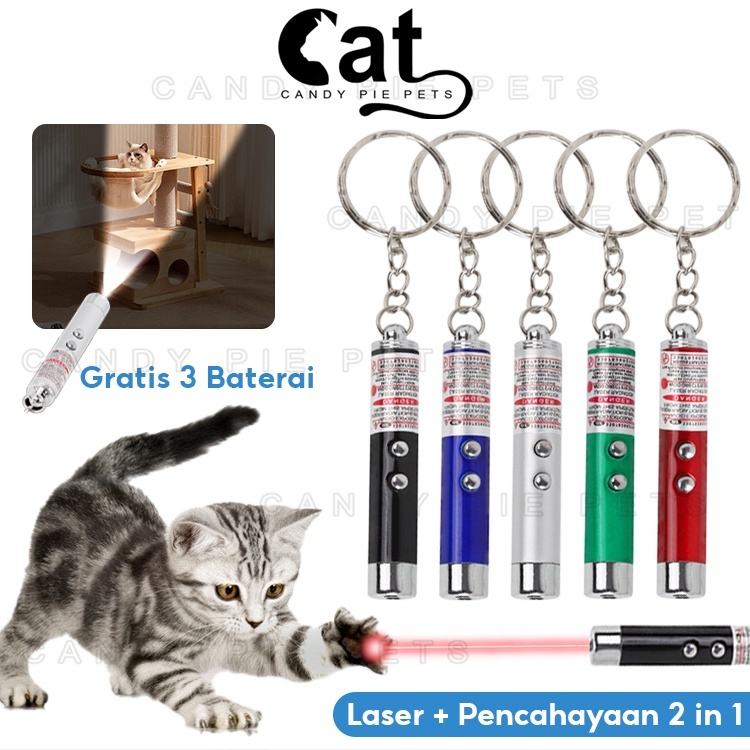 Jual Laser Kucing Tongkat Bulu Kucing Laser Mainan Kucing Murah Pointer ...