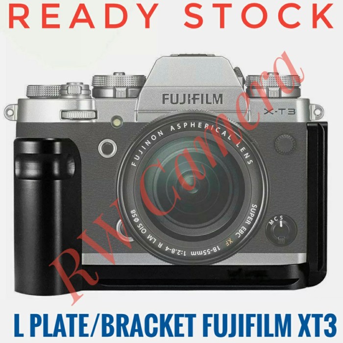 Jual L Plate Fujifilm XT3 XT2 Fuji X-T3 T2 Plat Tripod Hand Grip ...
