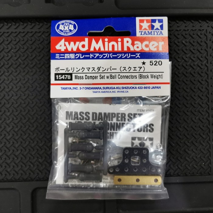Jual Tamiya 15478 Mass Damper Set w/Ball Connectors (Block Weight ...