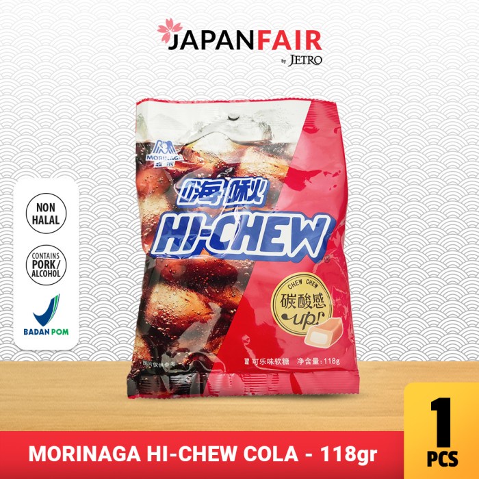Jual Permen Jepang Morinaga Hi-Chew Cola 118 Gr | Shopee Indonesia